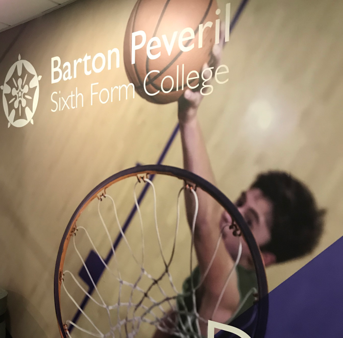 Sports corridor - wall graphics (2) - Recognition Creative